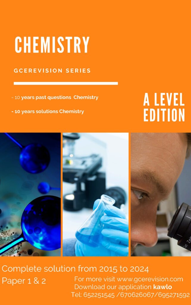 Advance Level Chemistry Pamphlet - cameroongcerevision.com