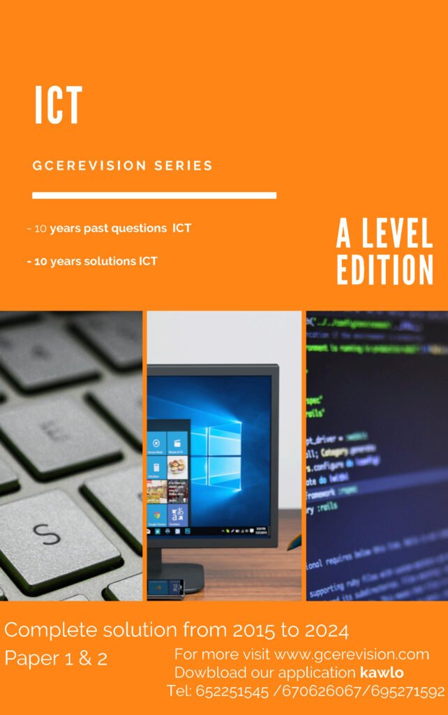 Advance Level ICT Pamphlet - cameroongcerevision.com