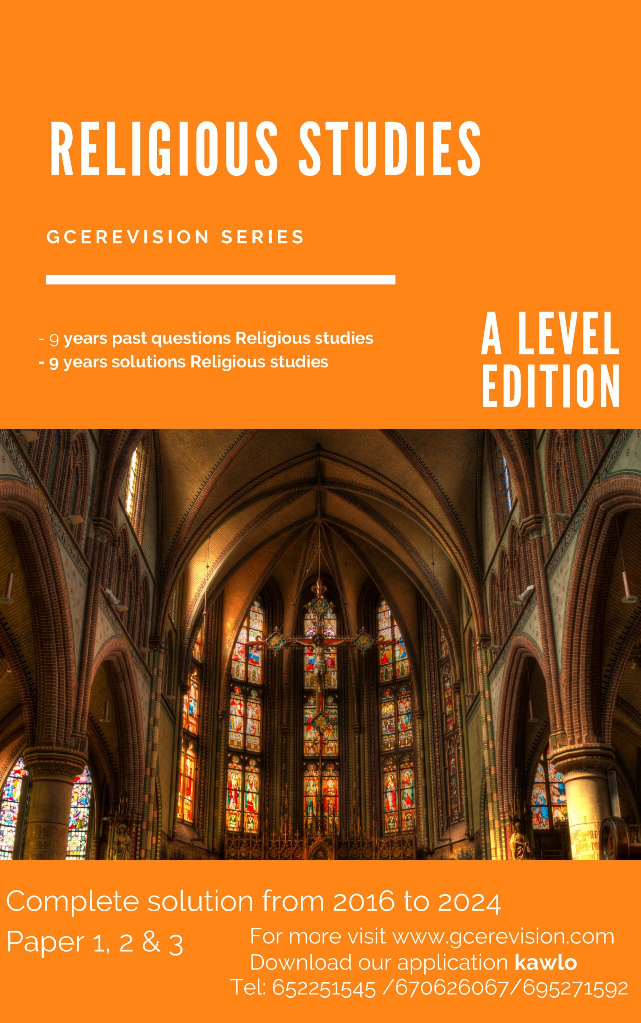 Religious Studies A Level Pamphlet - cameroongcerevision.com