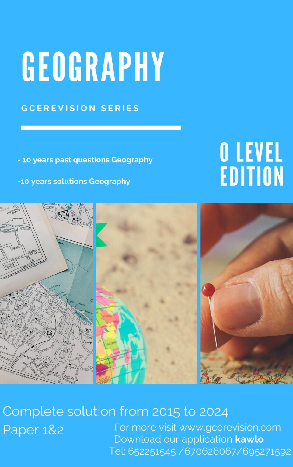 Cameroon GCE ordinary level June 2025 geography 1 - cameroongcerevision.com