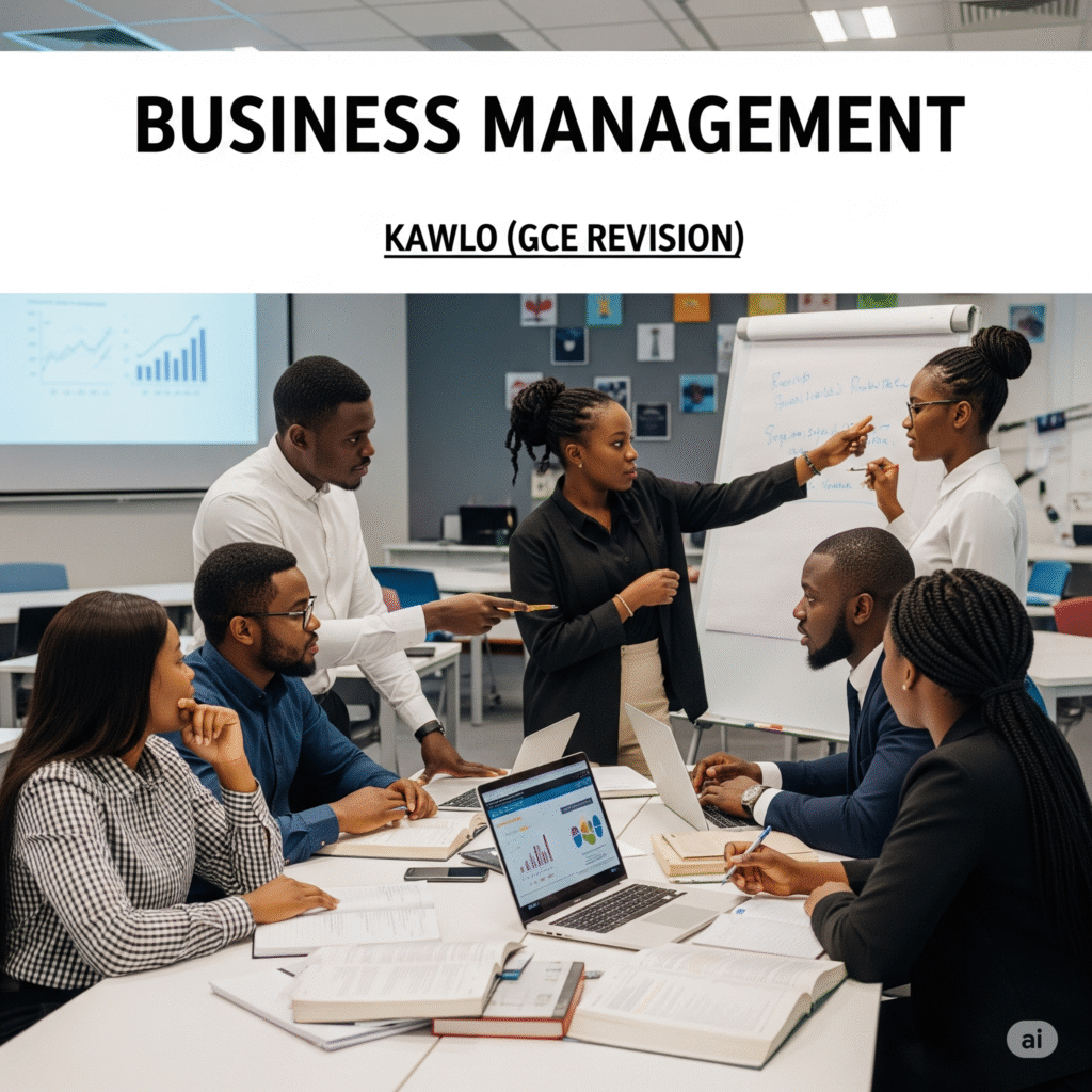 cameroon gce advanced level 2025 business management 2 ...
