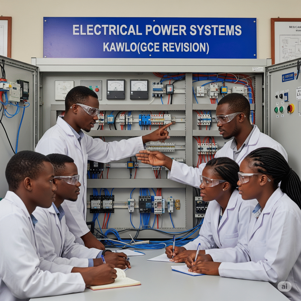 cameroon gce advanced level 2025 electrical and electronic circuits 1 ...